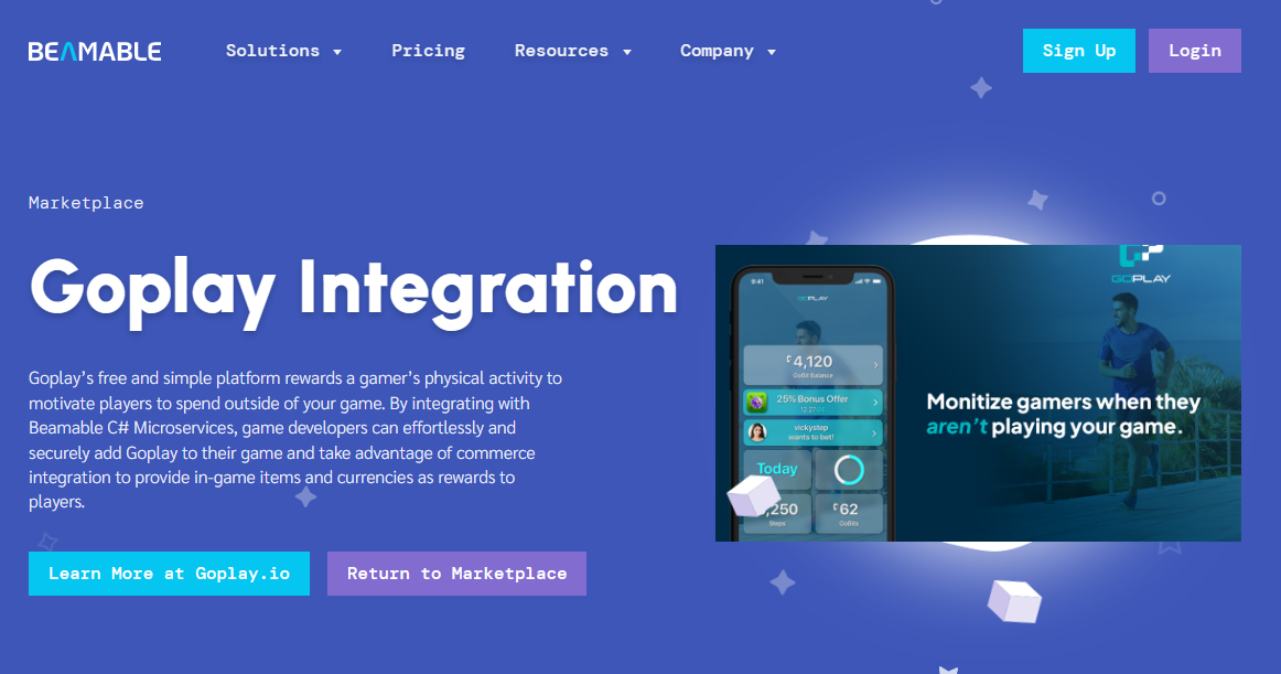GoPlay Integration - Beamable